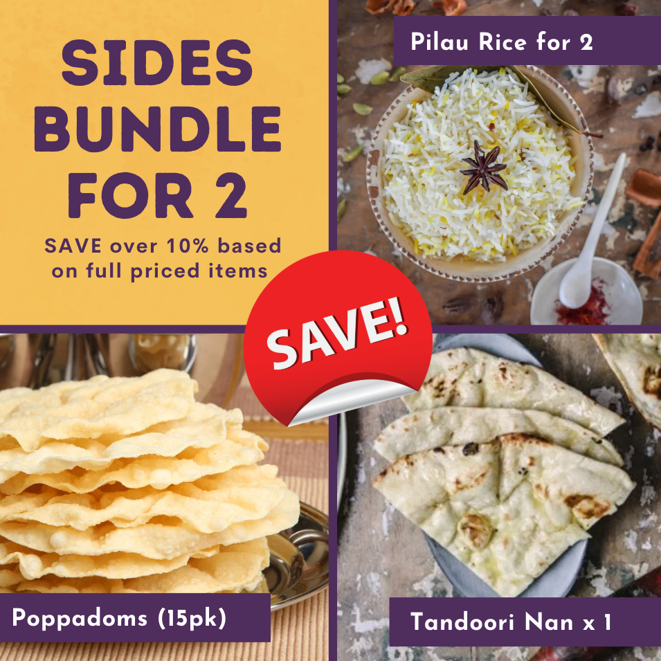 SIDES SAVER BUNDLE for 2 – Kumar's Curry Club